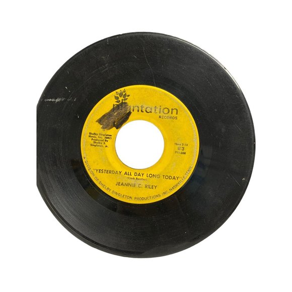 Plantation Records | Media | Vintage 7 45 Rpm Vinyl Record Jeanne C ...